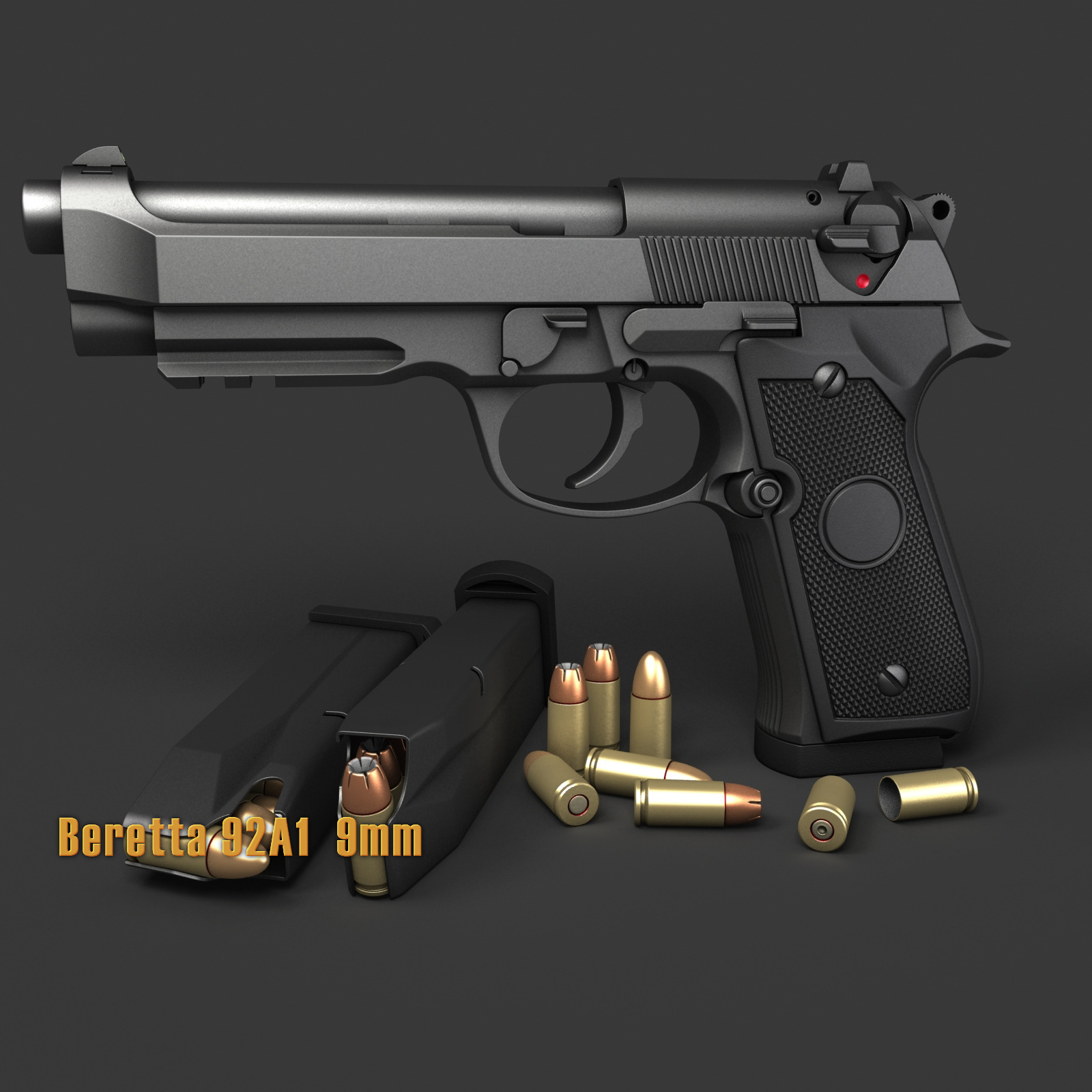 max beretta 92 series pistols