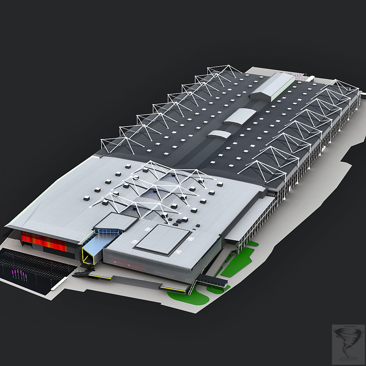 3d model excel arena london
