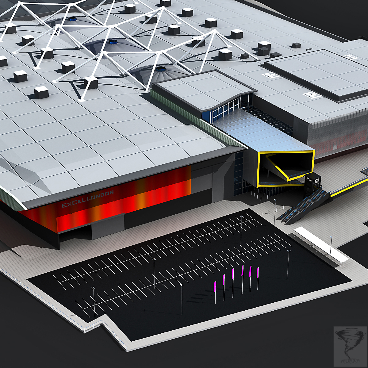 3d model excel arena london