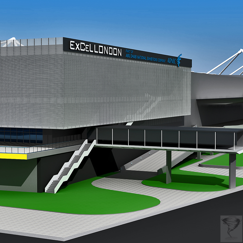 3d model excel arena london