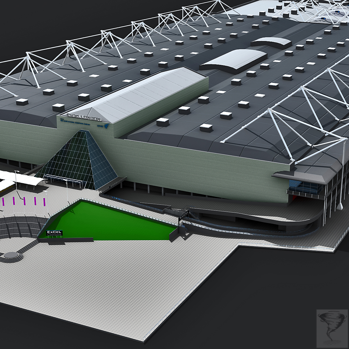 3d model excel arena london
