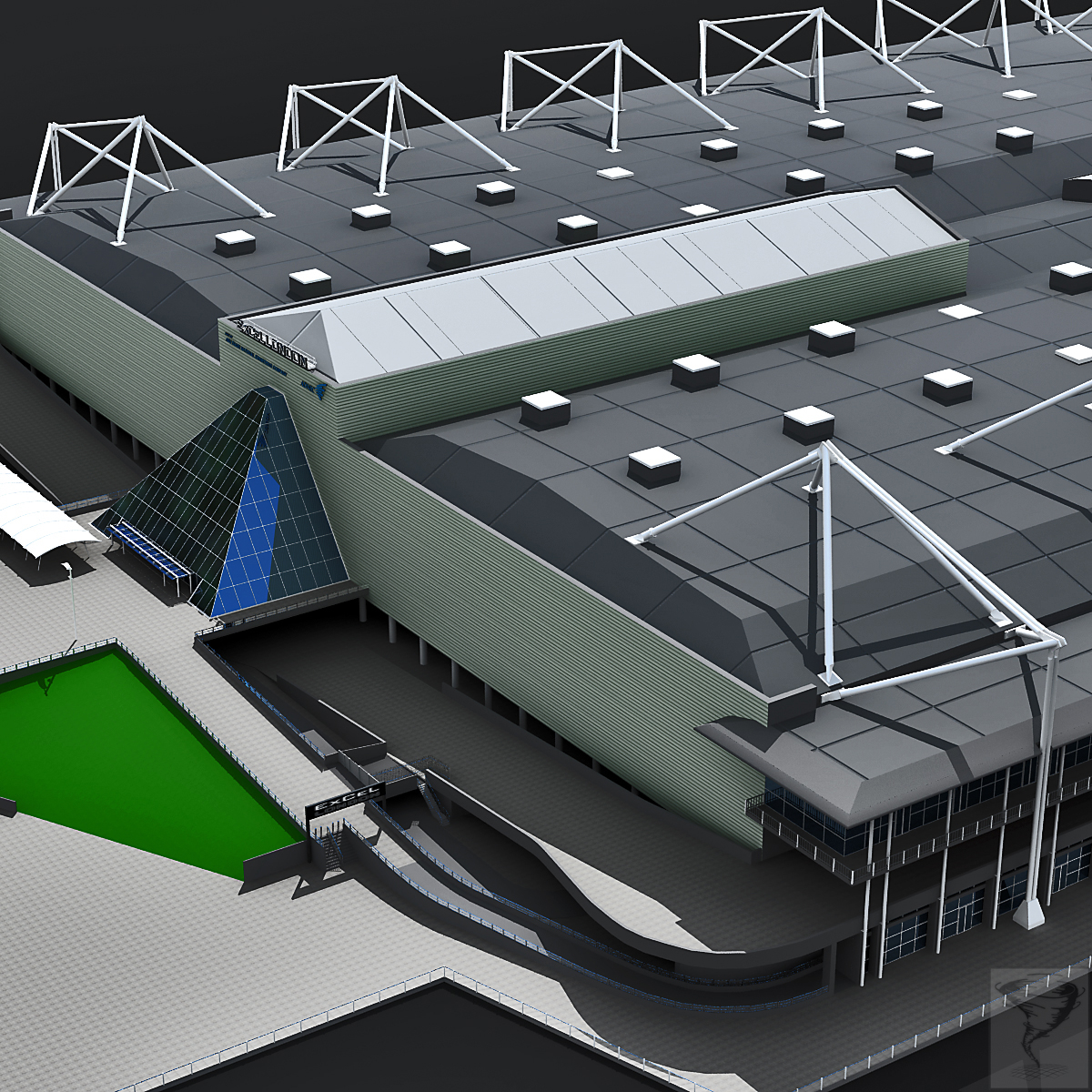 3d model excel arena london