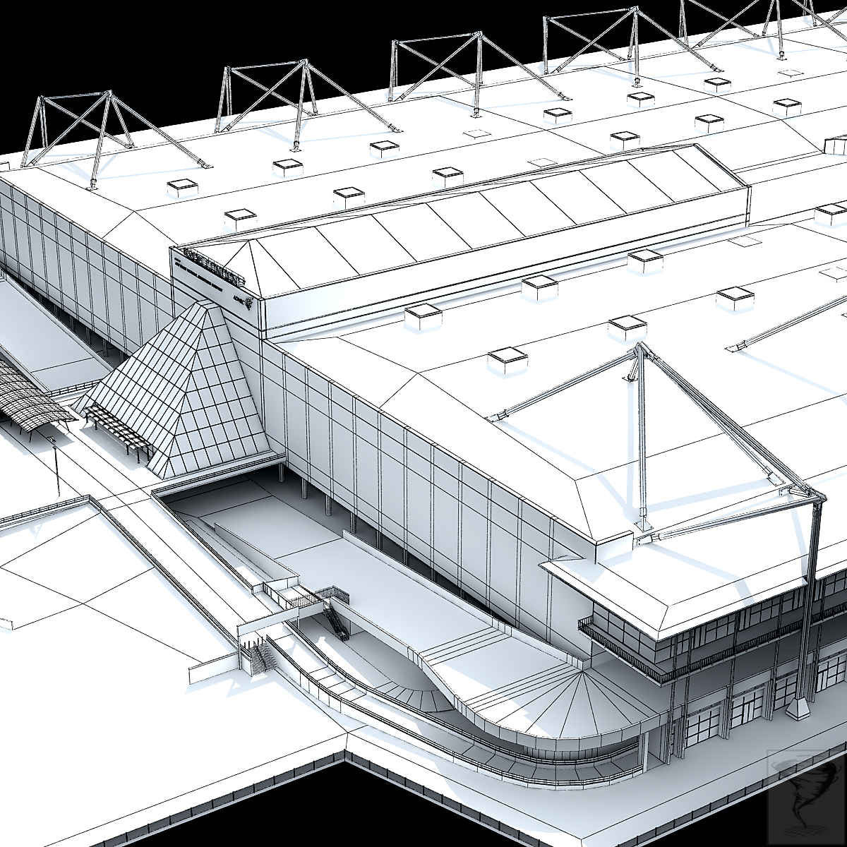 3d model excel arena london