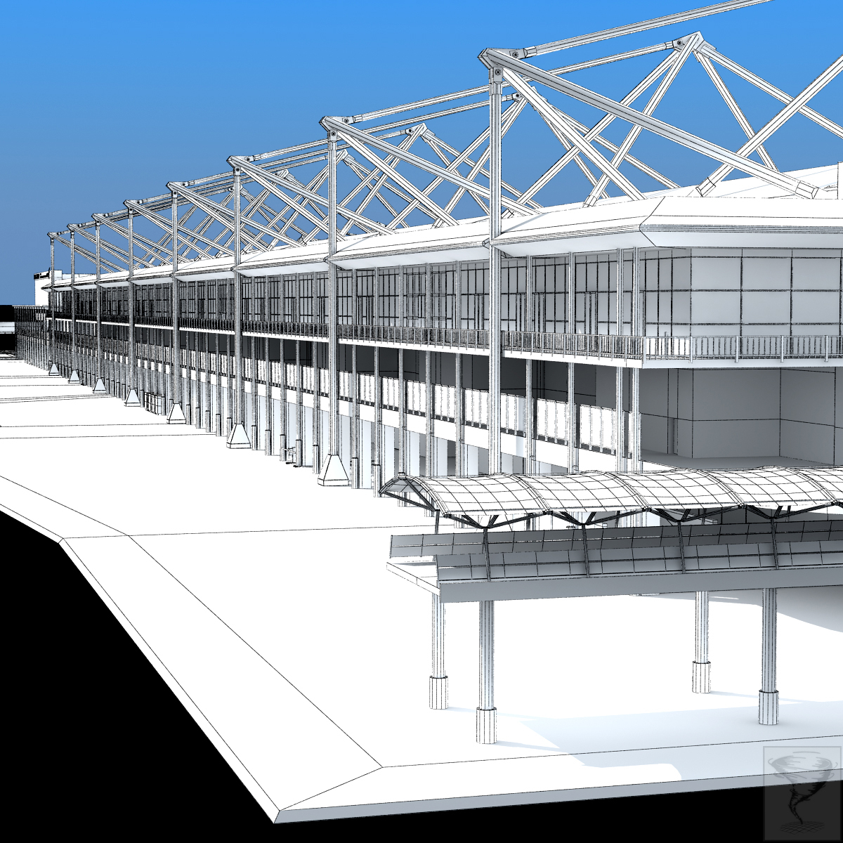 3d model excel arena london