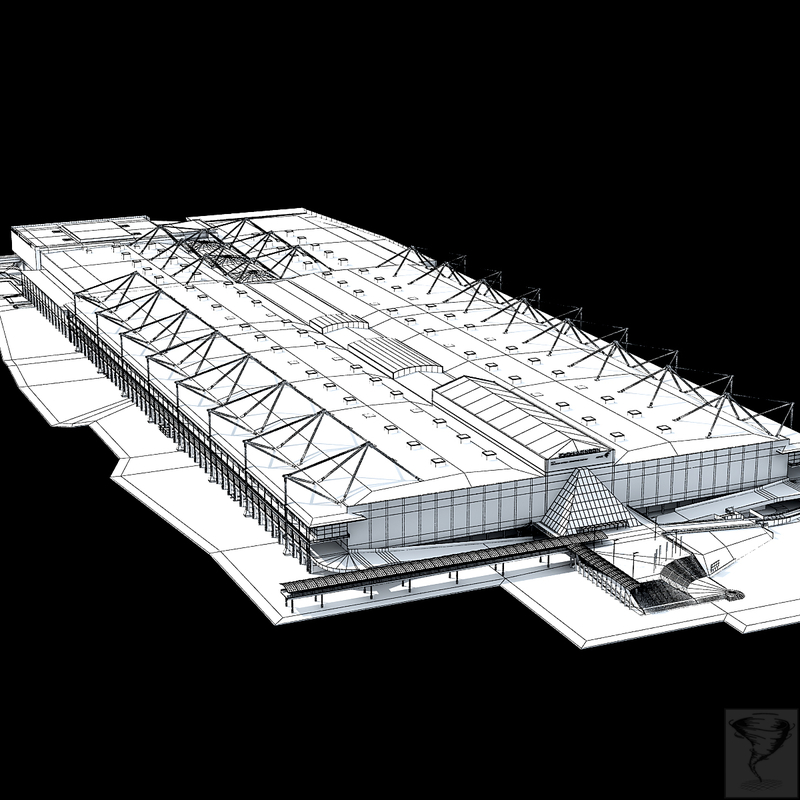 3d model excel arena london