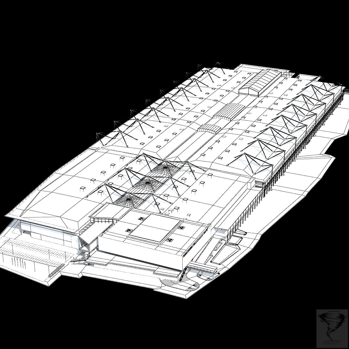 3d model excel arena london