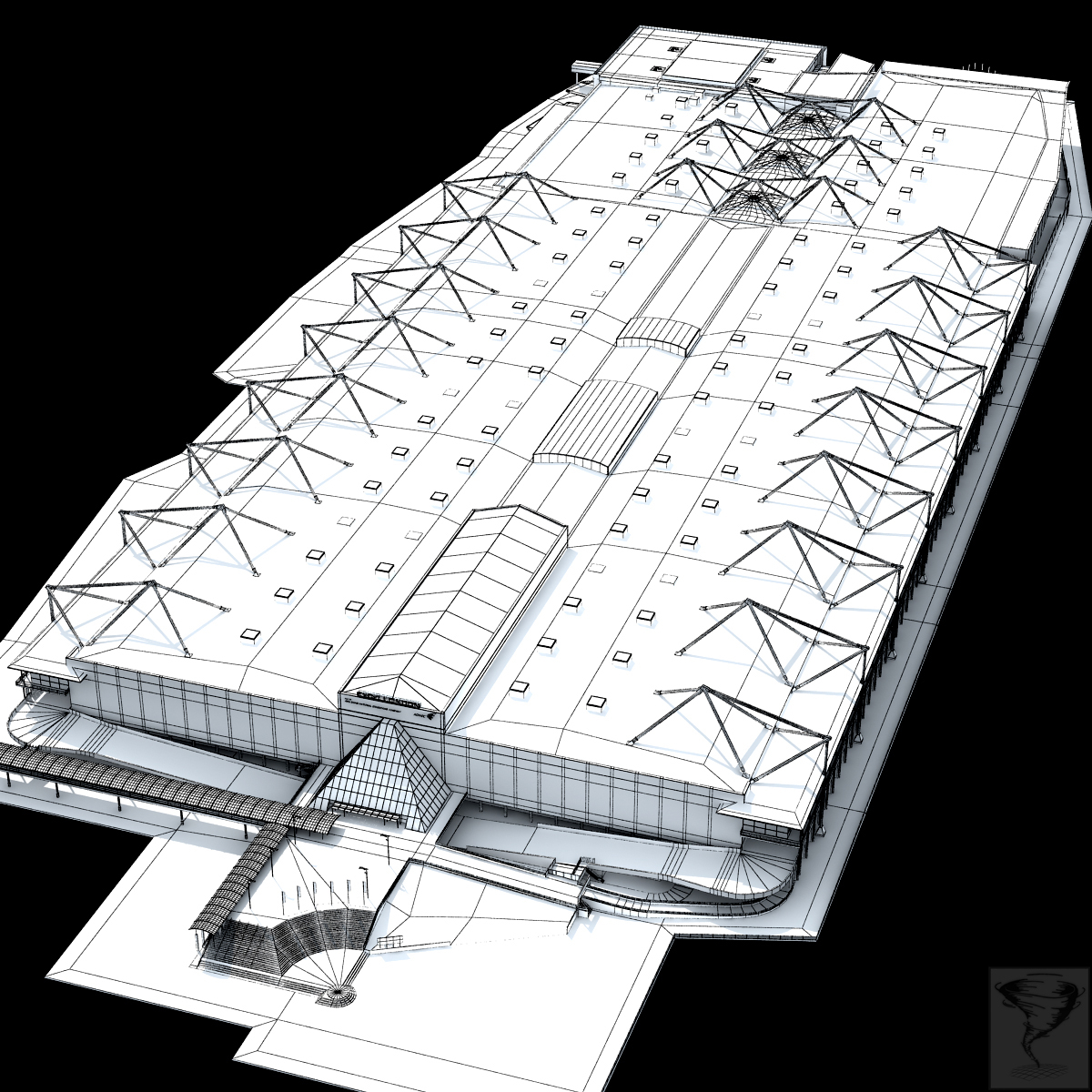 3d model excel arena london