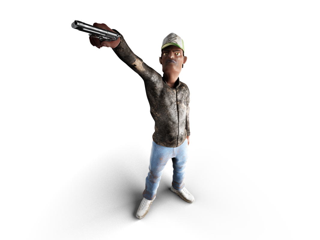 3d guy man model