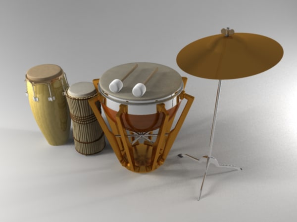 Free 3D Drums Models | TurboSquid