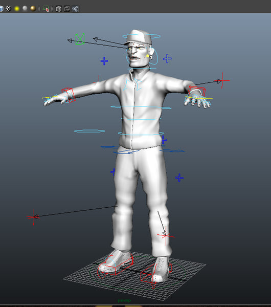 3d guy man model
