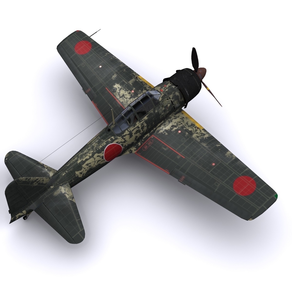 a6m zero fighter a6m3 3ds