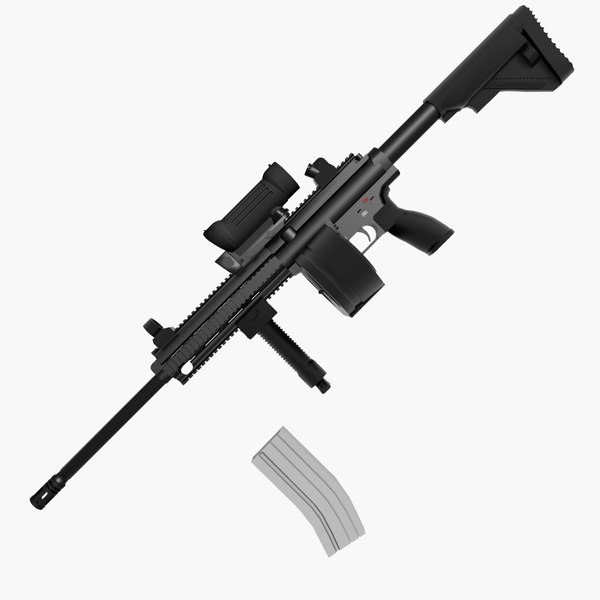 3d model m27 iar