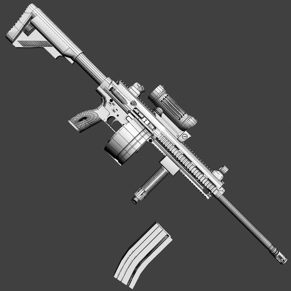3d model m27 iar