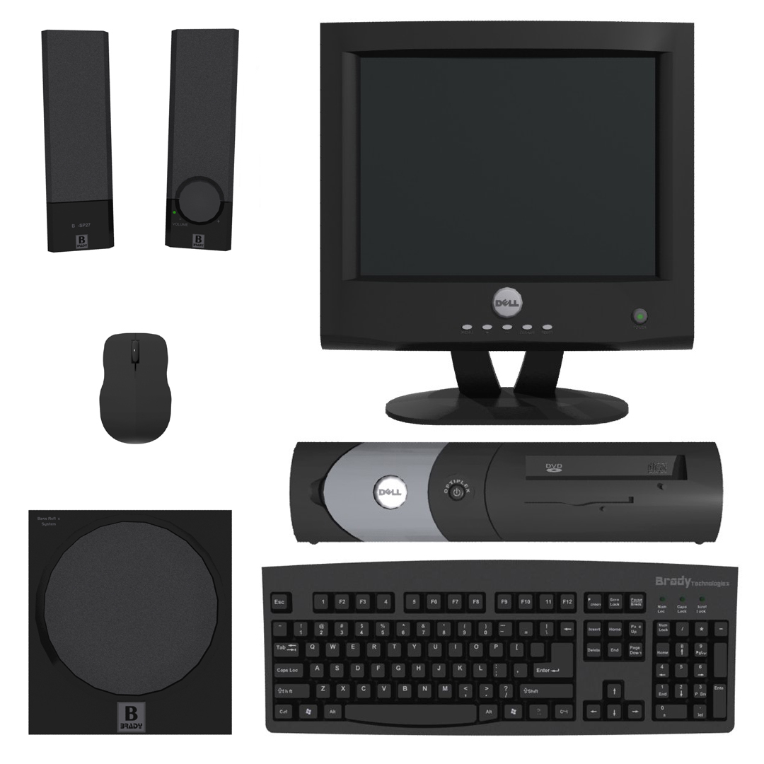 3d computer setup dell