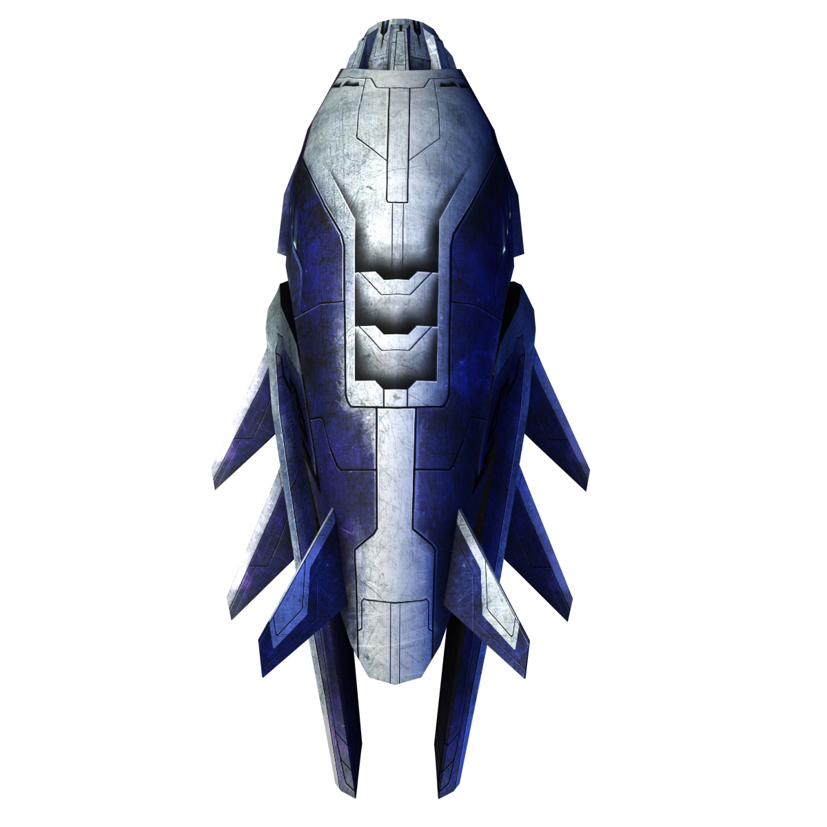 3d model spaceship design