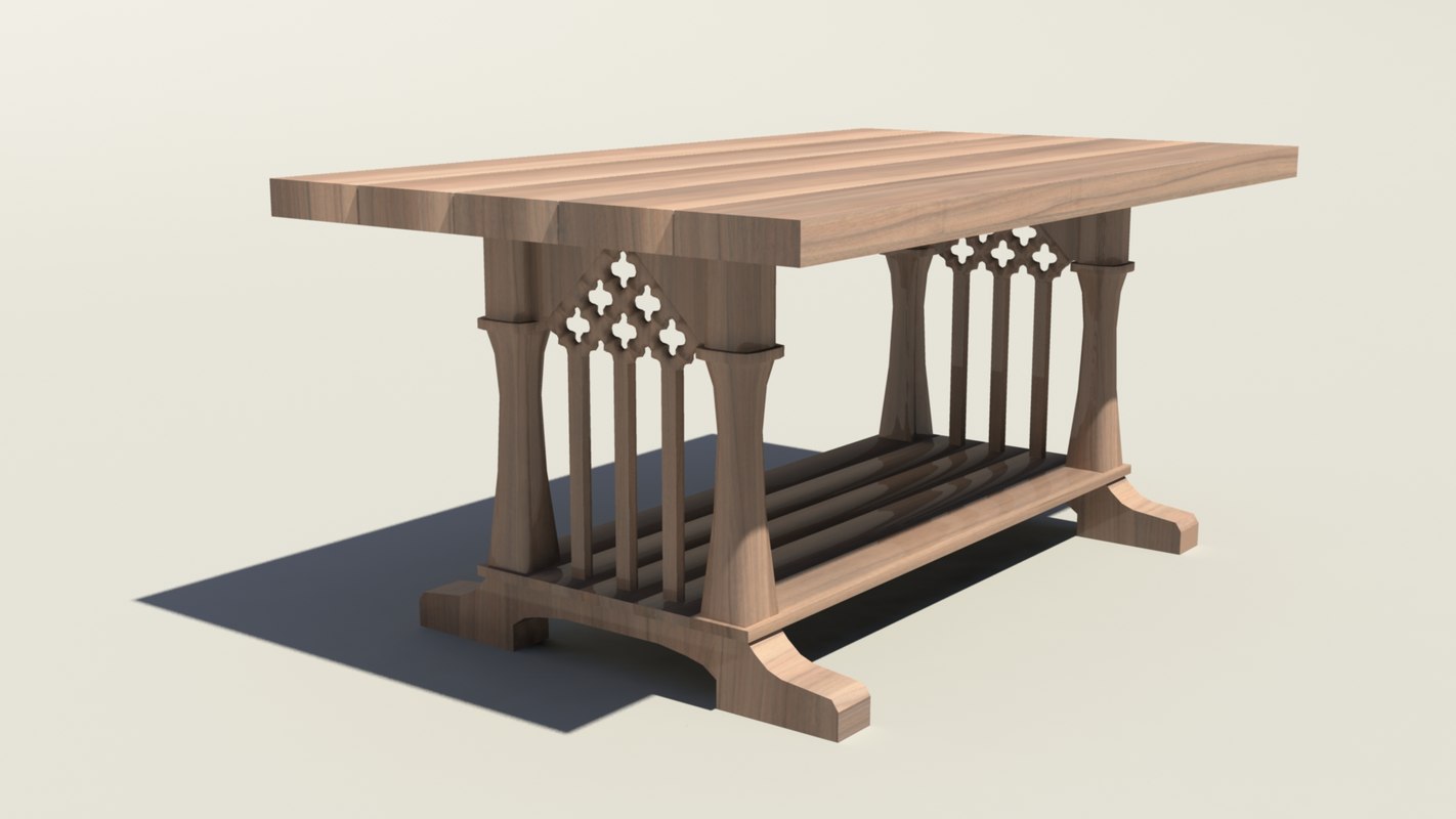 maya heavy wooden table