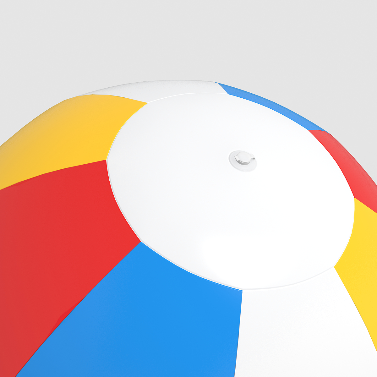 3d model of beach ball