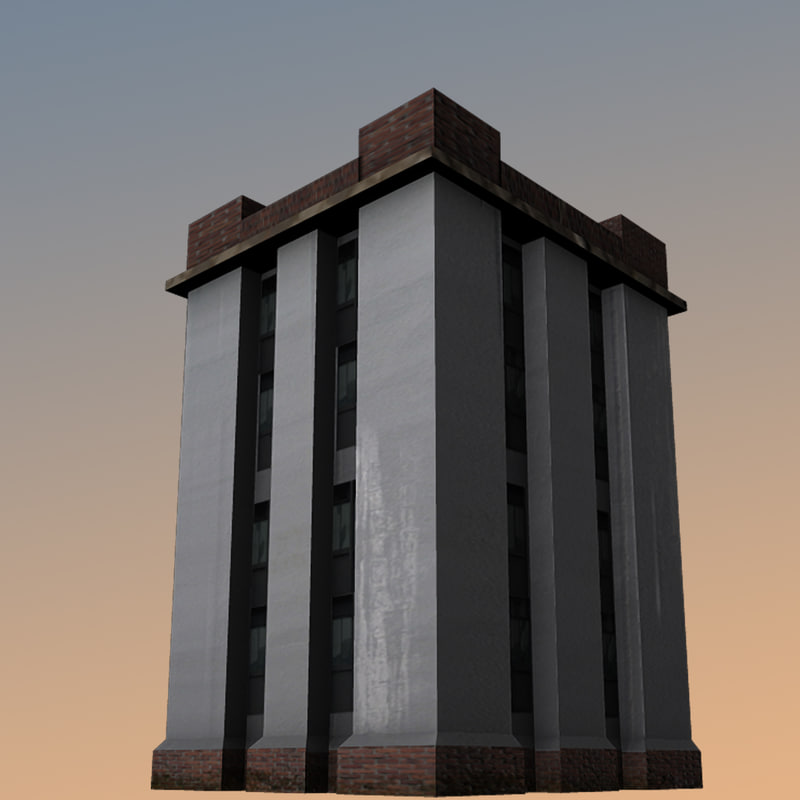 3d model of military building