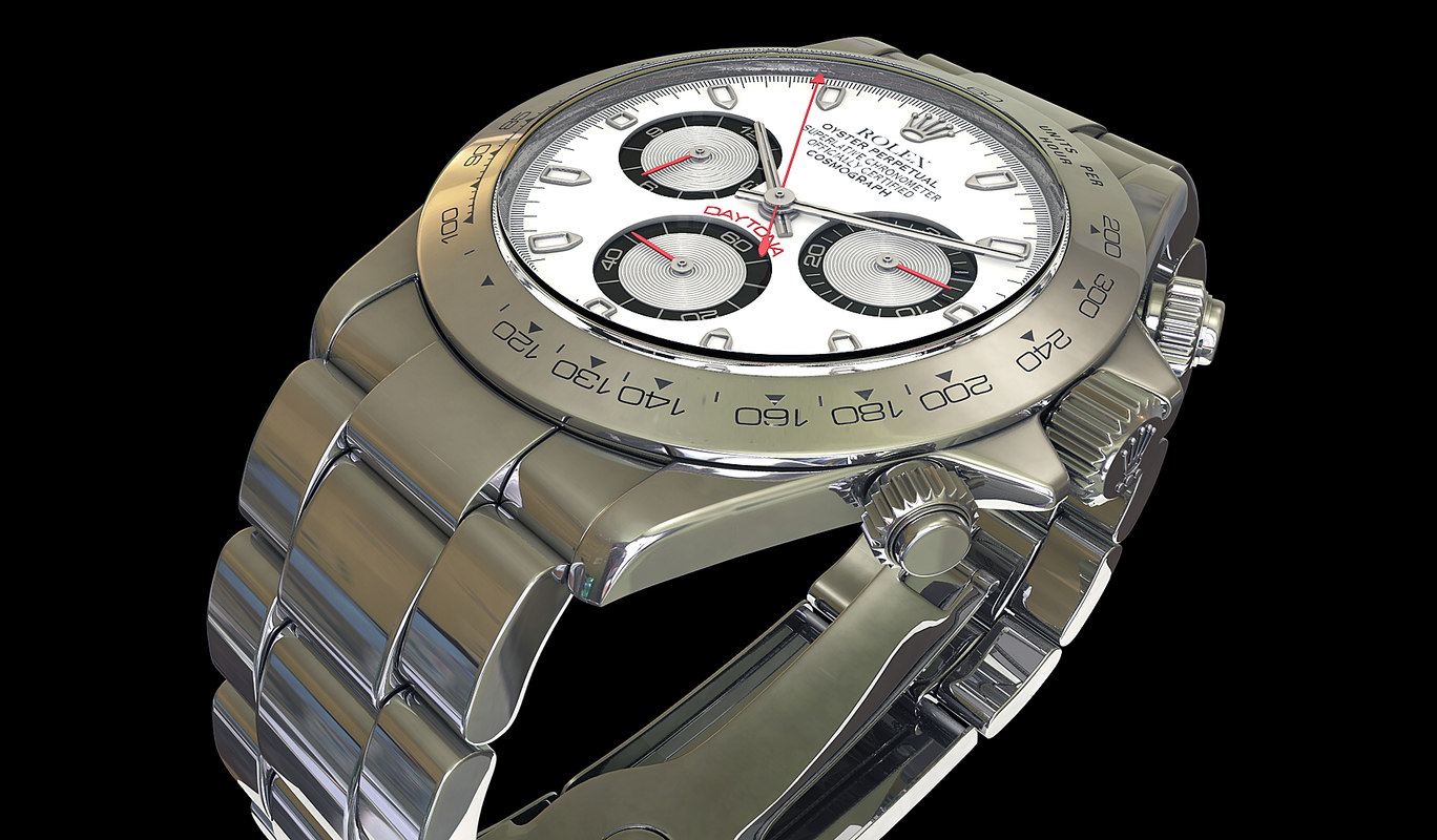 Rolex Daytona Watch 3d Max