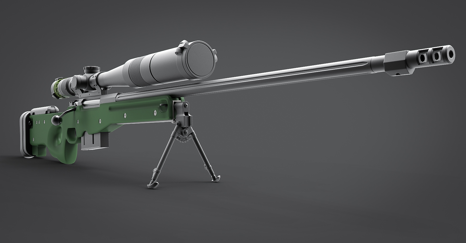 modern sniper rifles obj