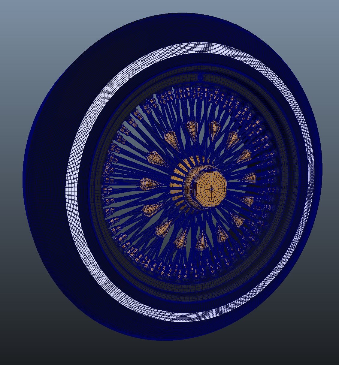 dayton rim 3d dxf