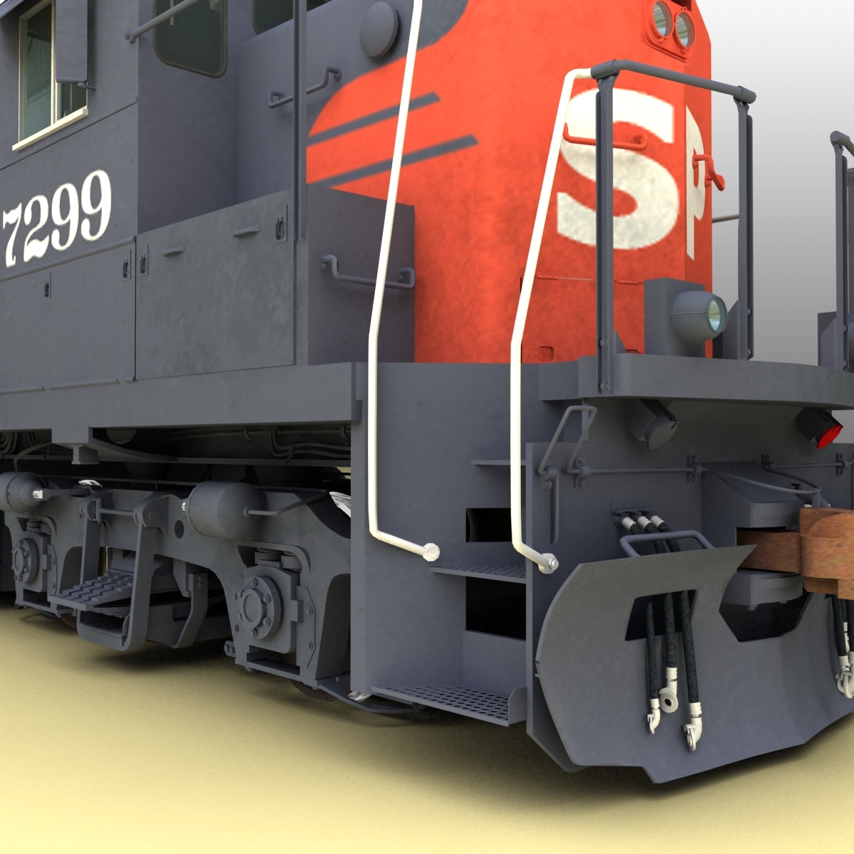 emd gp40-2 railroad engines max
