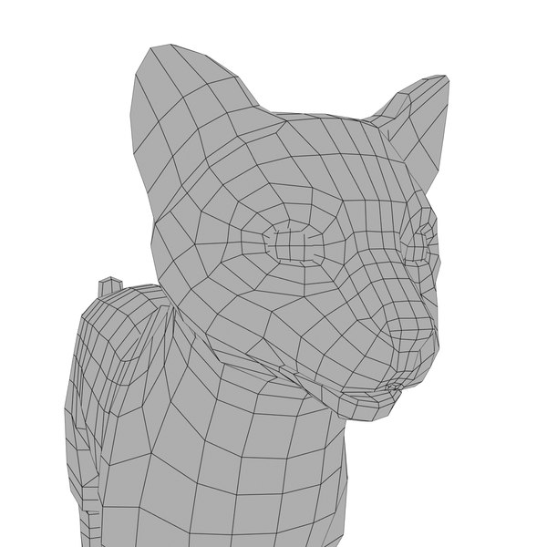 basemesh cat 3d max