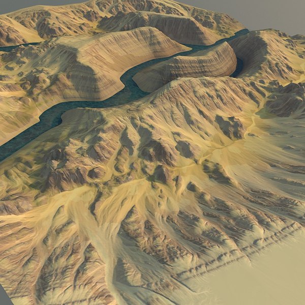 3d mountain maps terrain