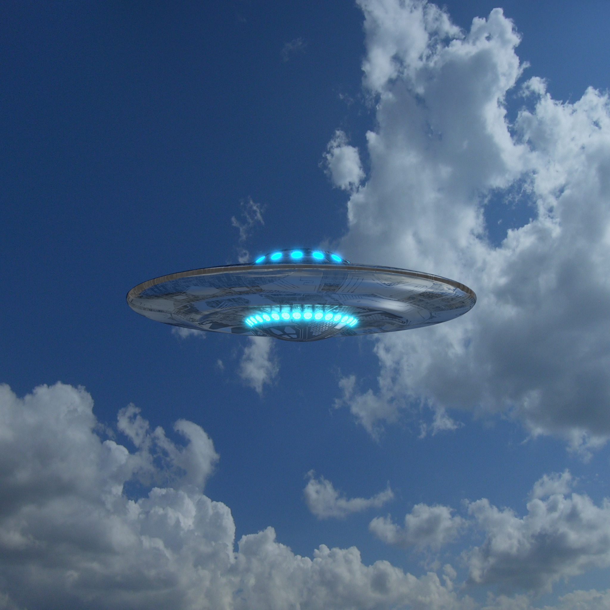 3d ufo sendercorp model