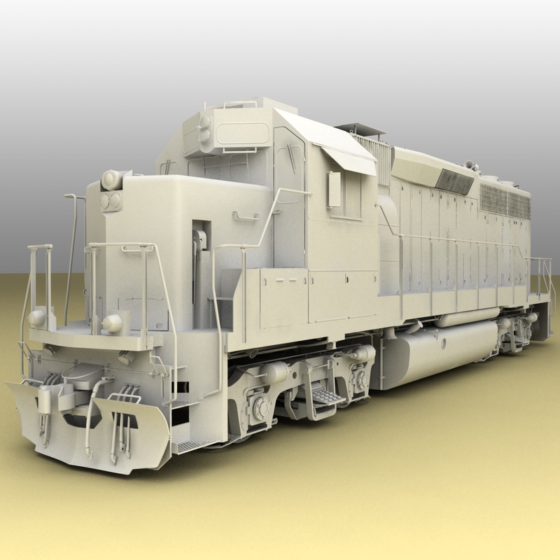 emd gp40-2 railroad engines max