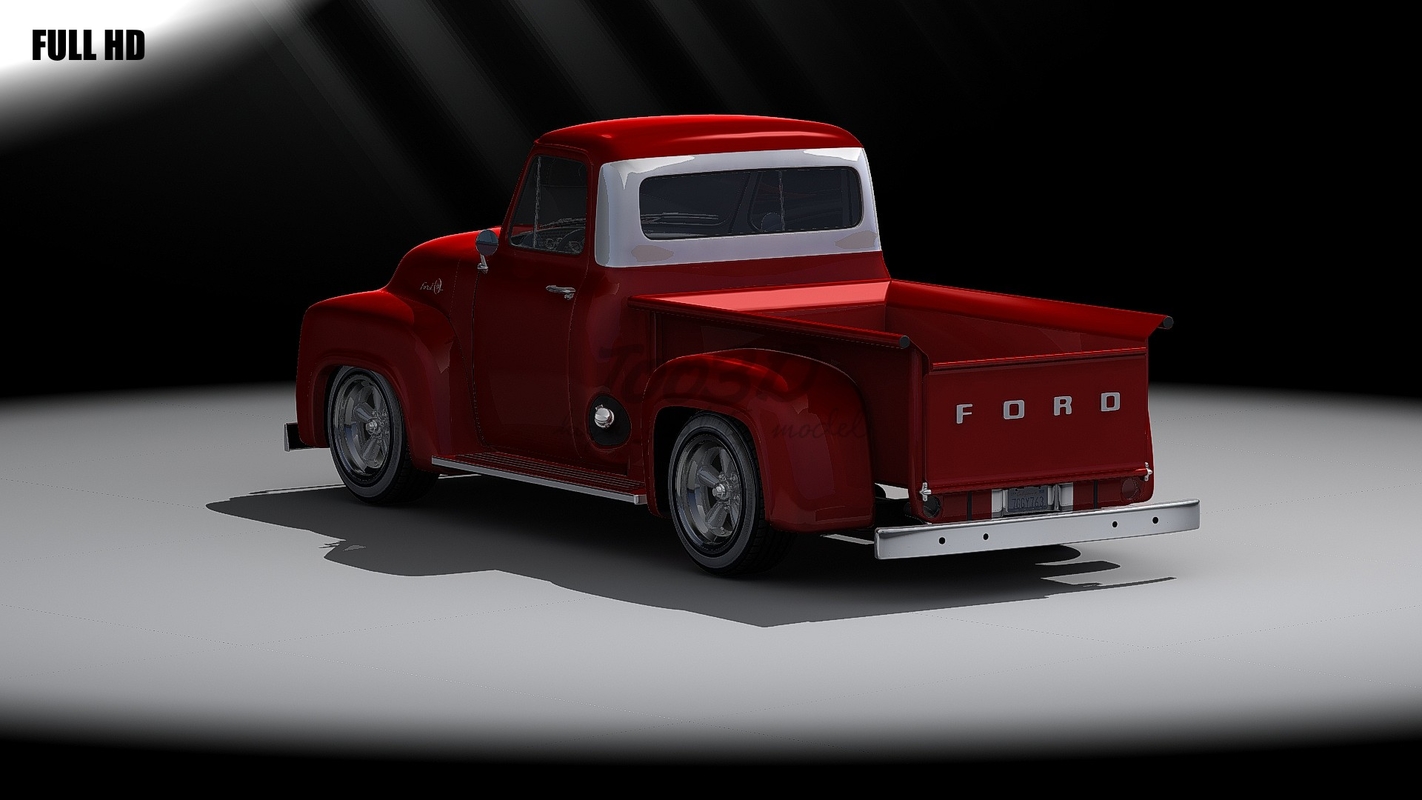 f100 3d model