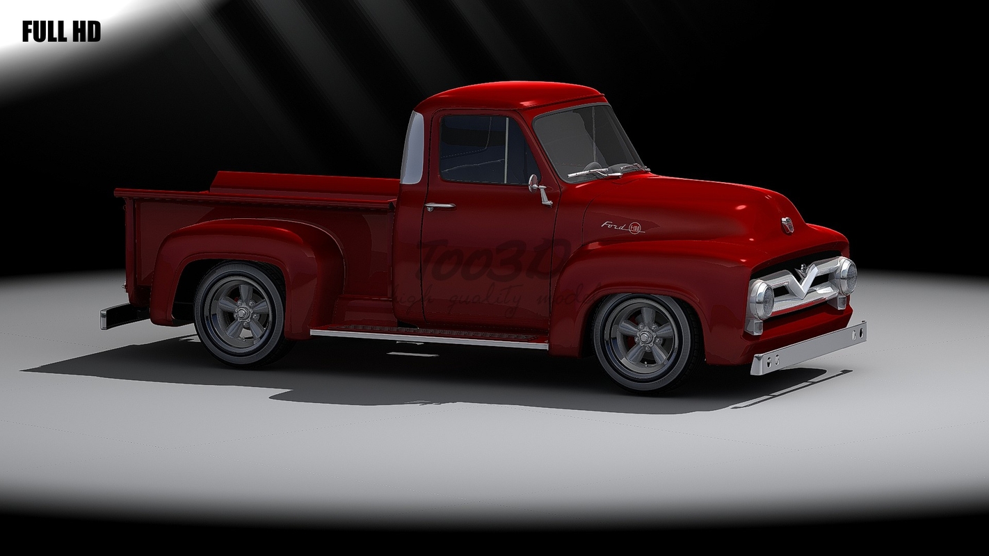 f100 3d model