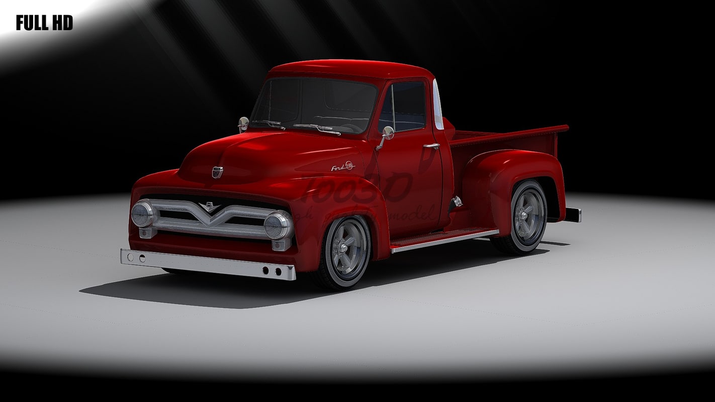 f100 3d model