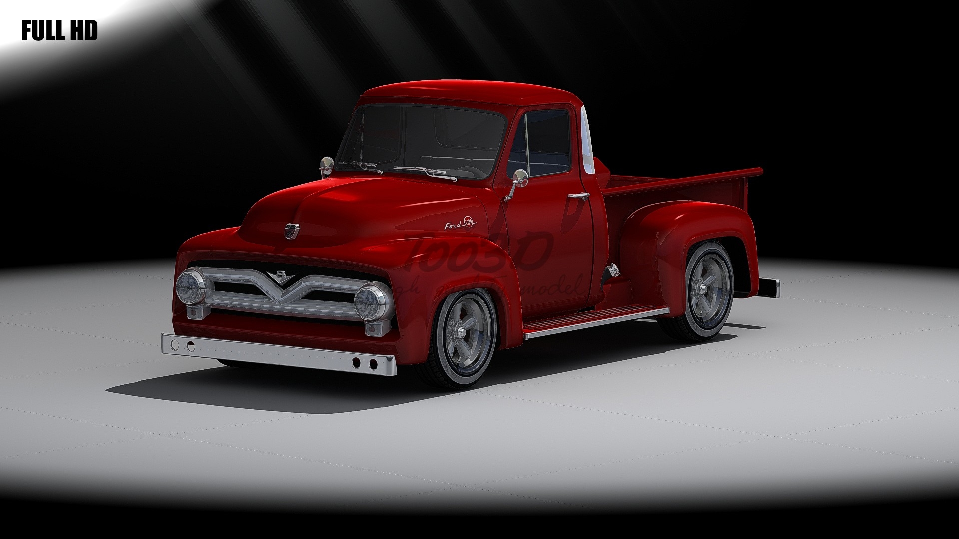 f100 3d model
