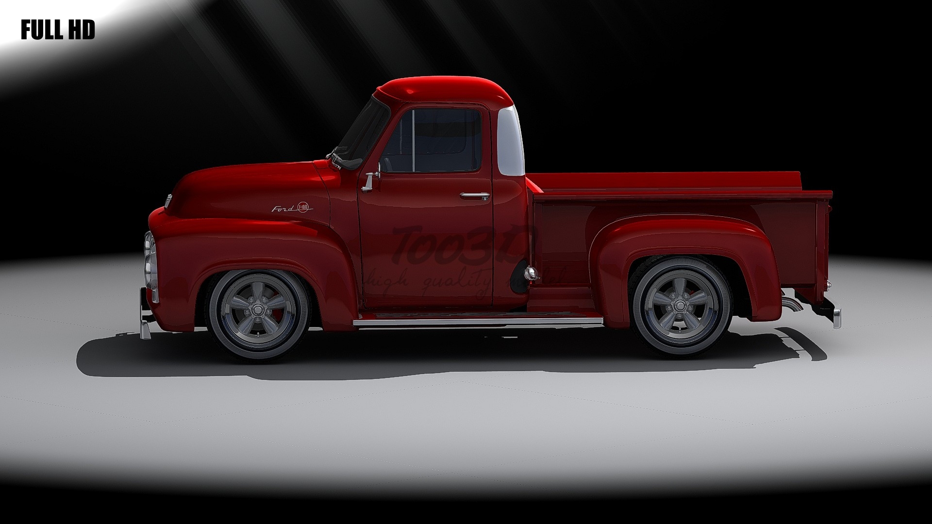 f100 3d model