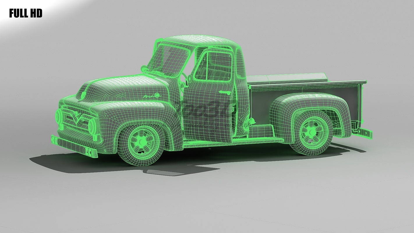 f100 3d model