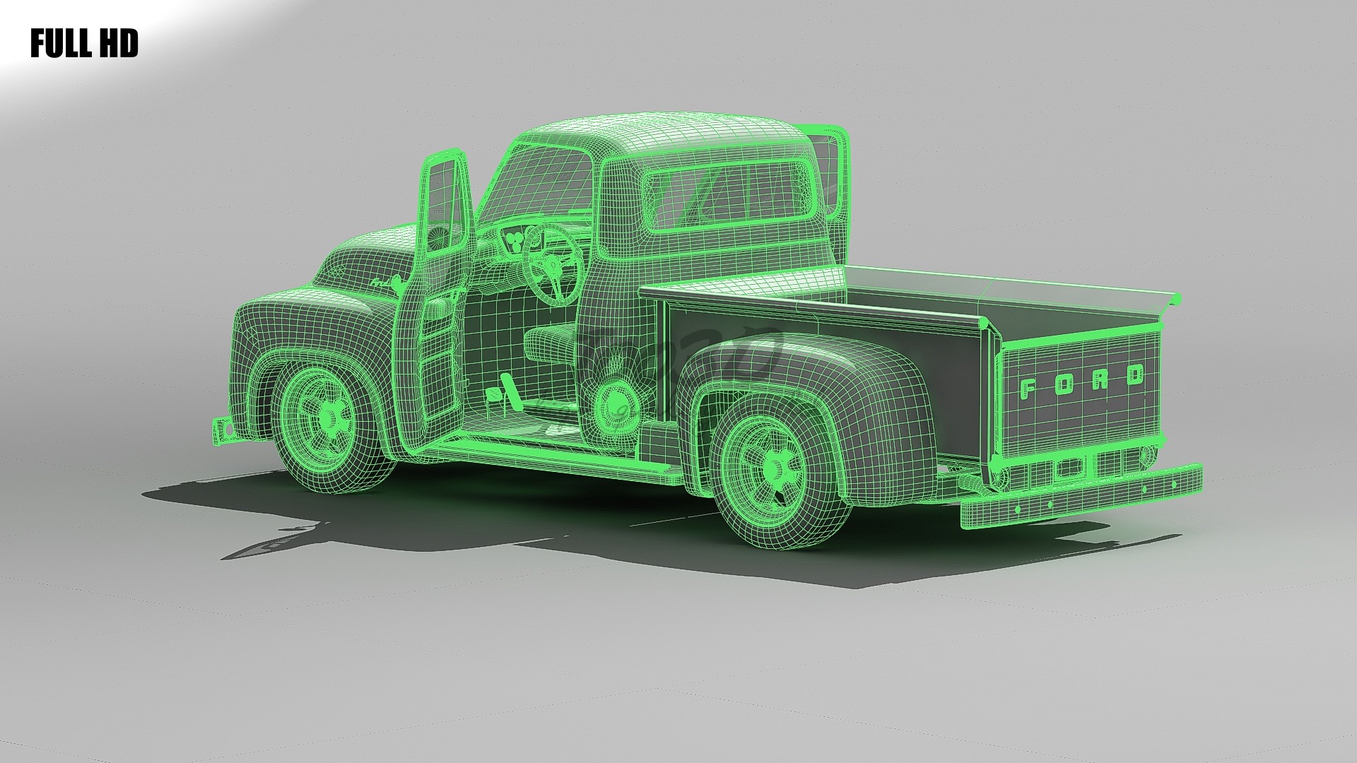 f100 3d model