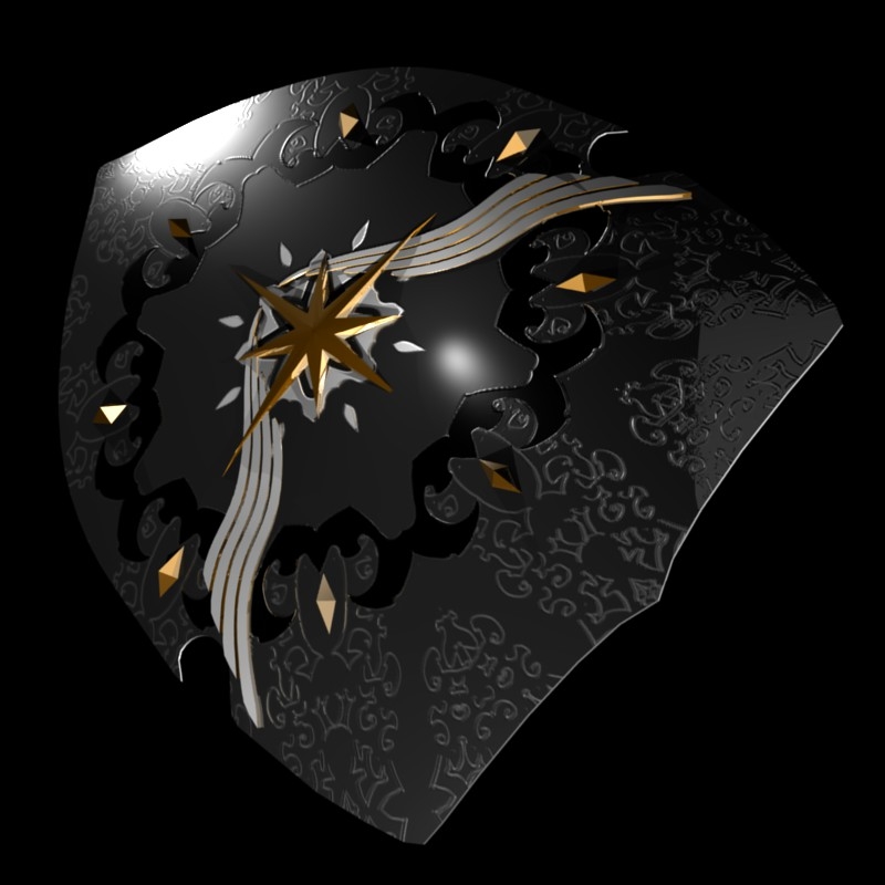 3ds max shield