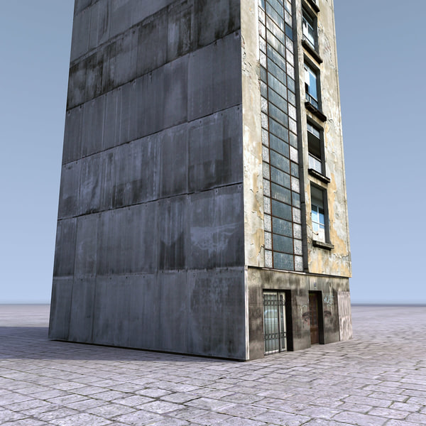 residential building 3d model
