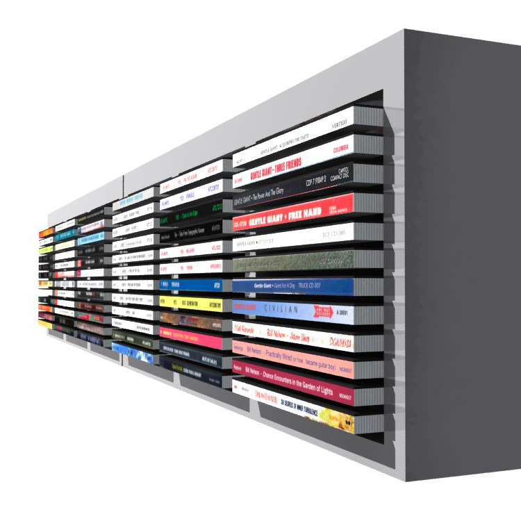 3d cd compact disc model