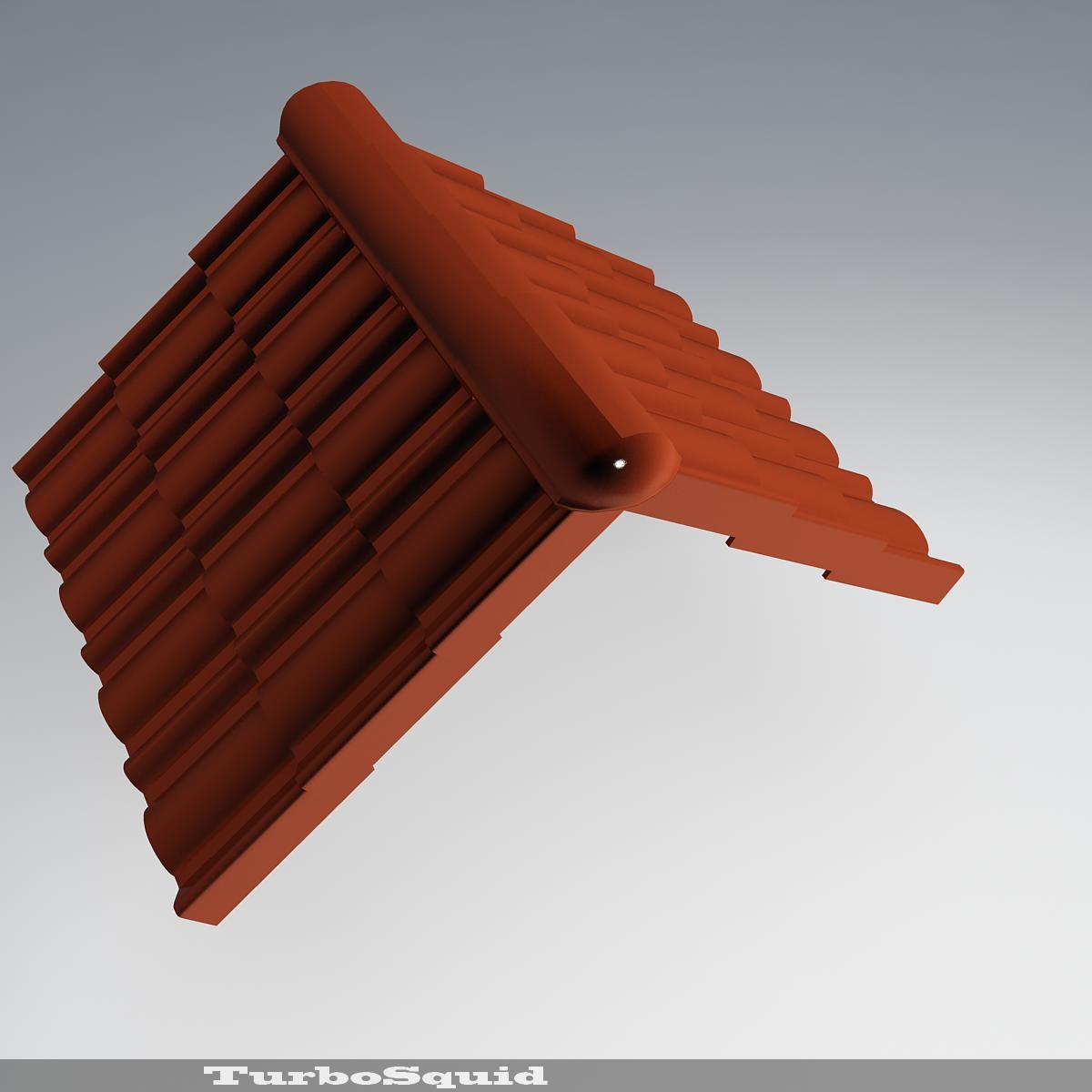 3d model roof 01