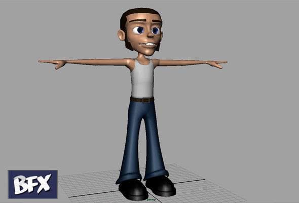 animation rig 3d ma