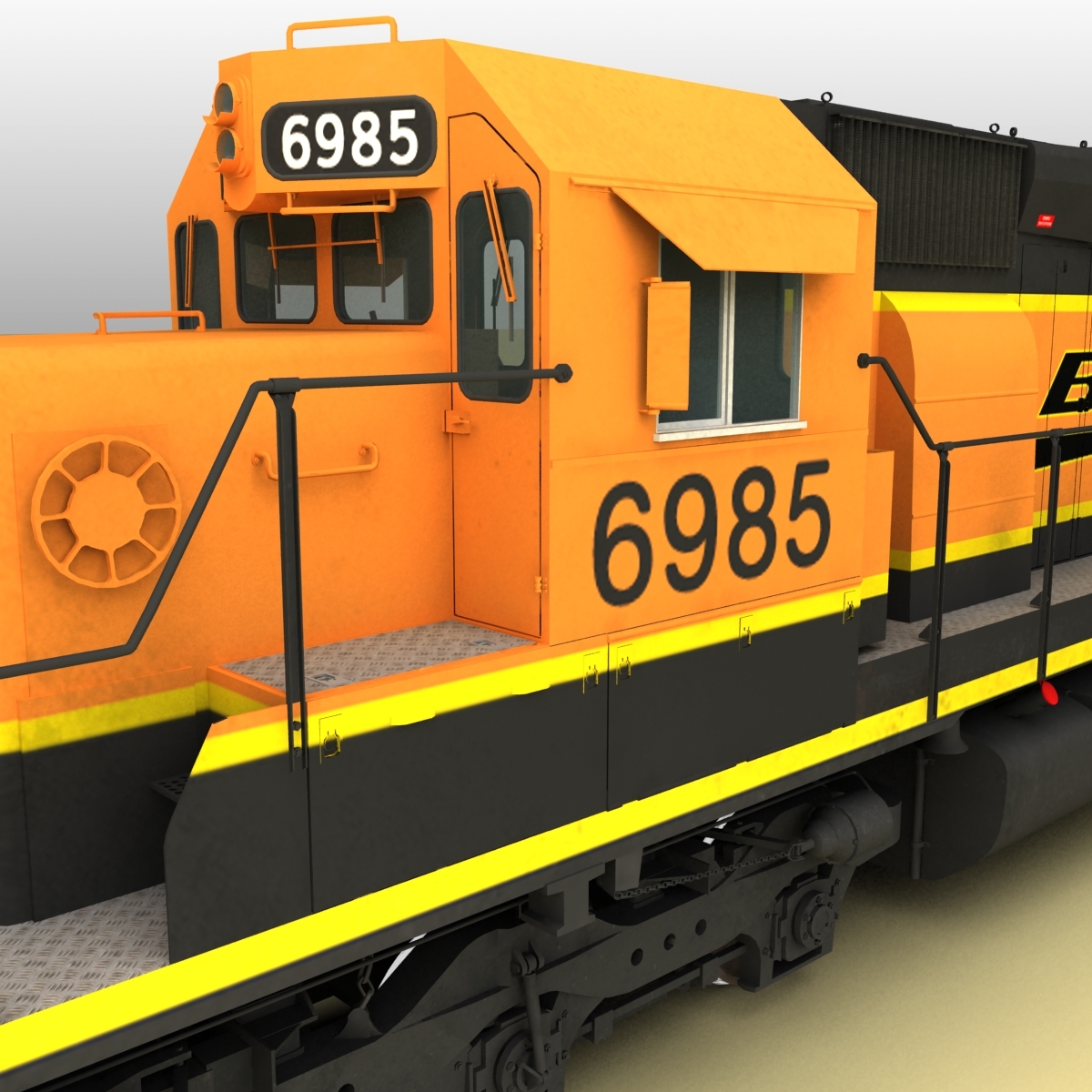 emd sd40-2 engines bnsf max