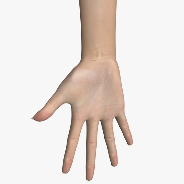 obj female hand