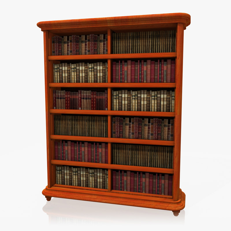realistic bookshelf max