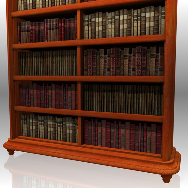 realistic bookshelf max