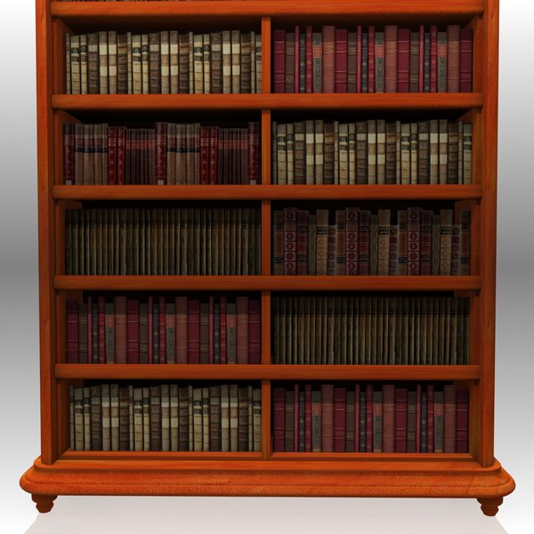 realistic bookshelf max