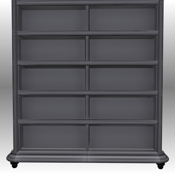realistic bookshelf max