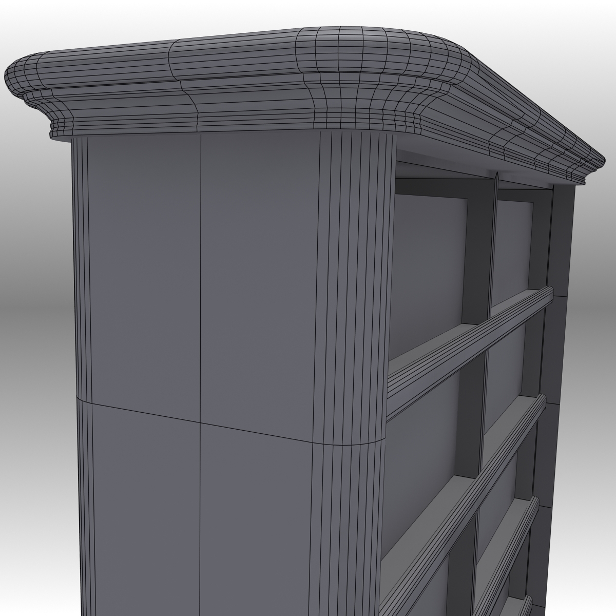 realistic bookshelf max