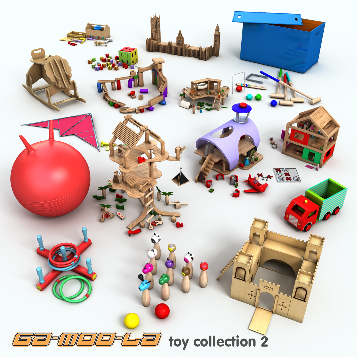 complete toys 3d model